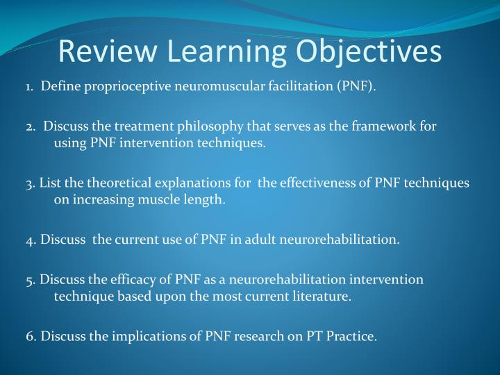 PPT - Proprioceptive Neuromuscular Facilitation PowerPoint Presentation ...