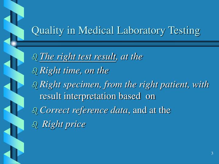 PPT - From Good Laboratory Practice to Total Quality Management in ...