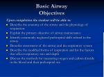 PPT - BASIC AIRWAY MANAGEMENT PowerPoint Presentation - ID:334623