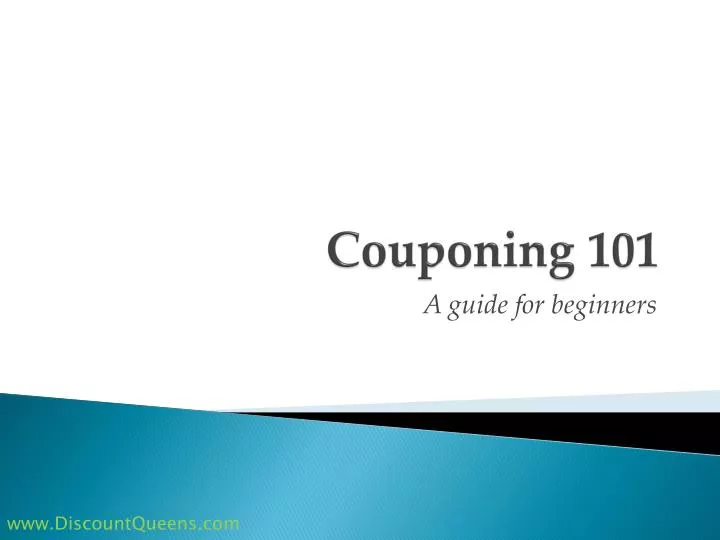 PPT - Couponing 101 PowerPoint Presentation, free download - ID:335326