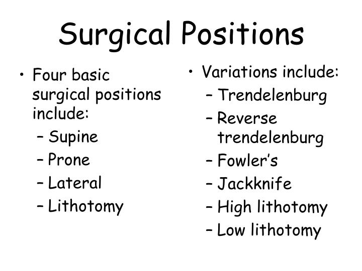 PPT - PATIENT POSITIONING PowerPoint Presentation - ID:335468