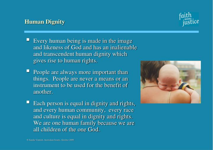 PPT - Four Key Principles of Catholic Social Teaching PowerPoint ...