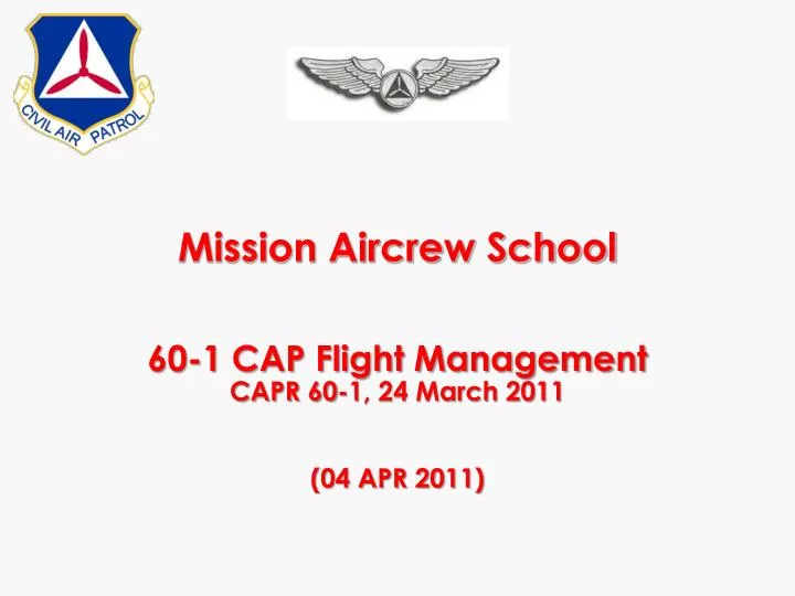PPT - Mission Aircrew School PowerPoint Presentation, free download ...