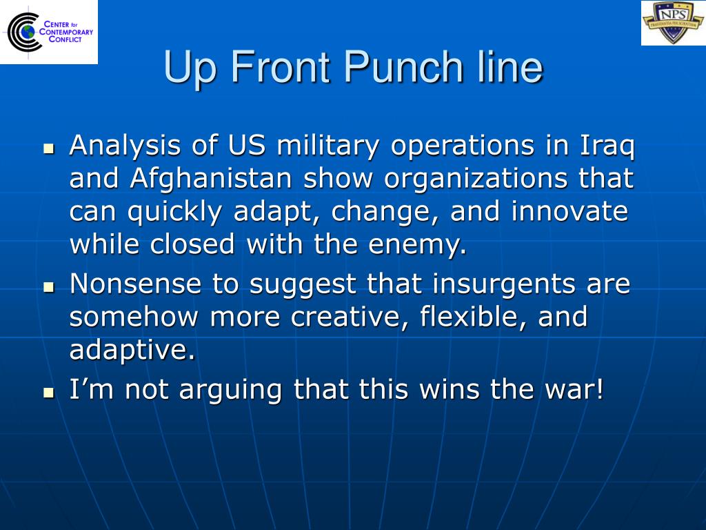 PPT - Innovation and War: Military Operations in Afghanistan and Iraq ...