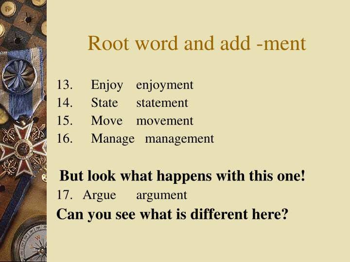PPT - Suffixes PowerPoint Presentation - ID:337570