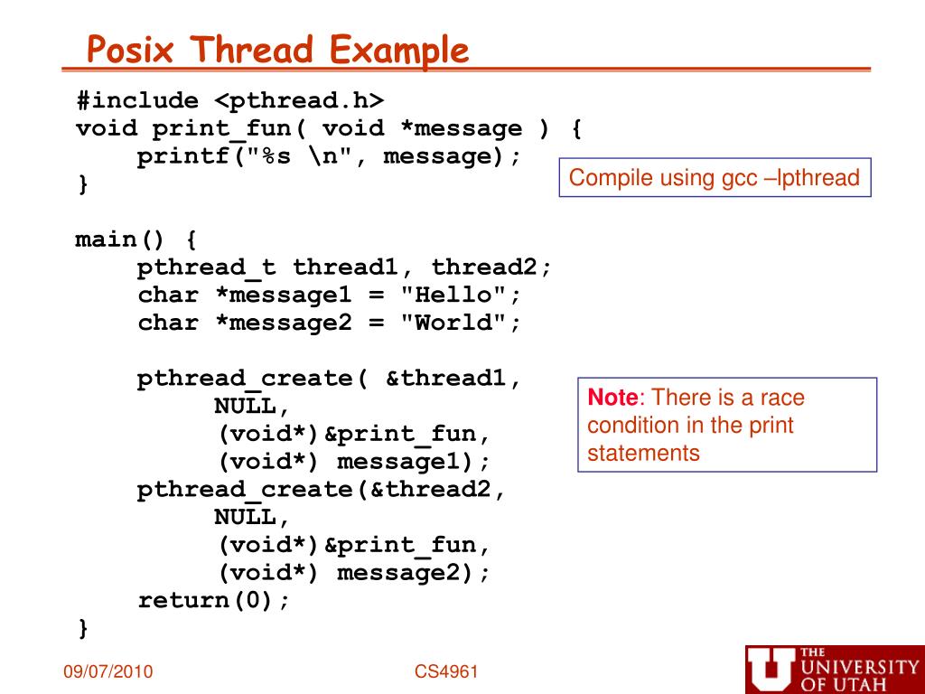 Ppt Cs4961 Parallel Programming Lecture 5 Data And Task Parallelism Cont Data Parallelism