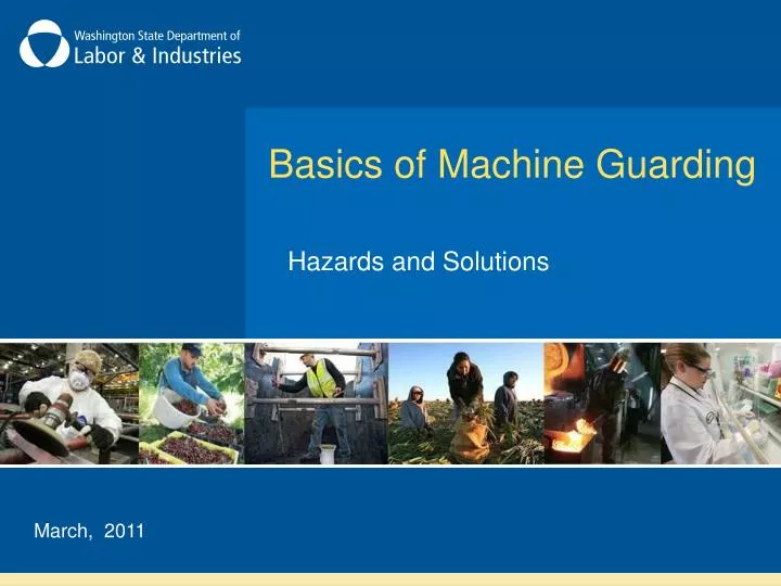 PPT - Basics of Machine Guarding PowerPoint Presentation, free download ...