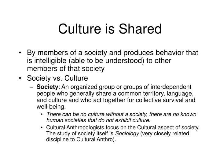 PPT - Ch. 2 Characteristics of Culture PowerPoint Presentation - ID:33979