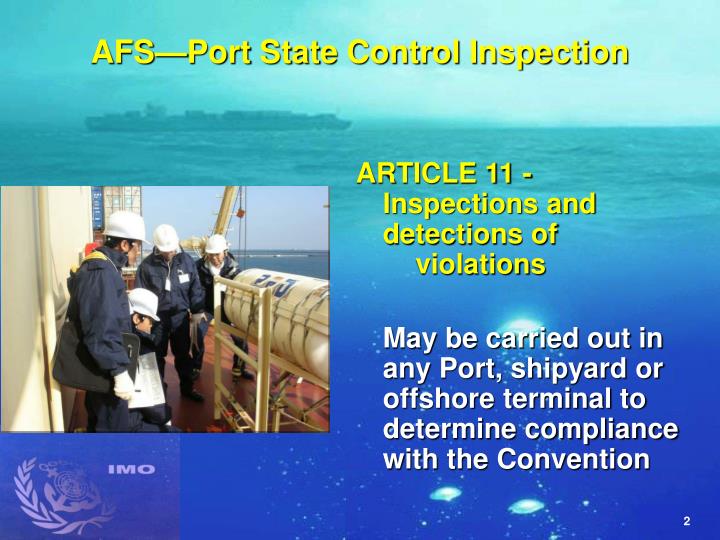 PPT - Anti-fouling Systems—Port State Control Inspection PowerPoint ...