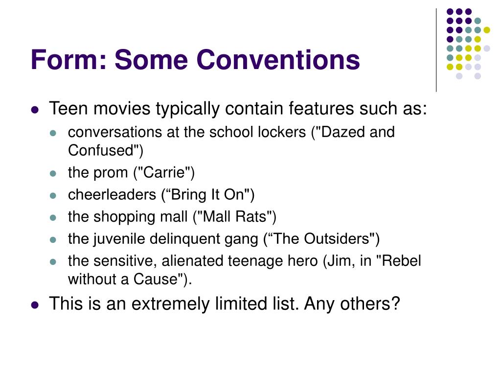 PPT - Teen Movies PowerPoint Presentation, free download - ID:341107