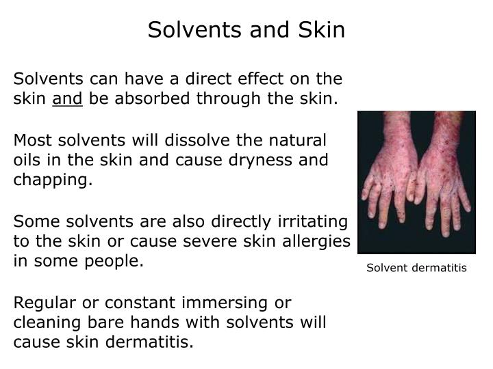 PPT - Working Safety with Solvents PowerPoint Presentation - ID:341425