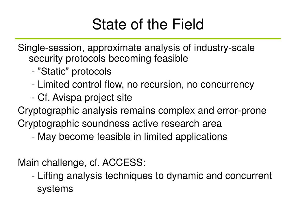 Ppt Formal Verification Of Security Protocols An Introduction