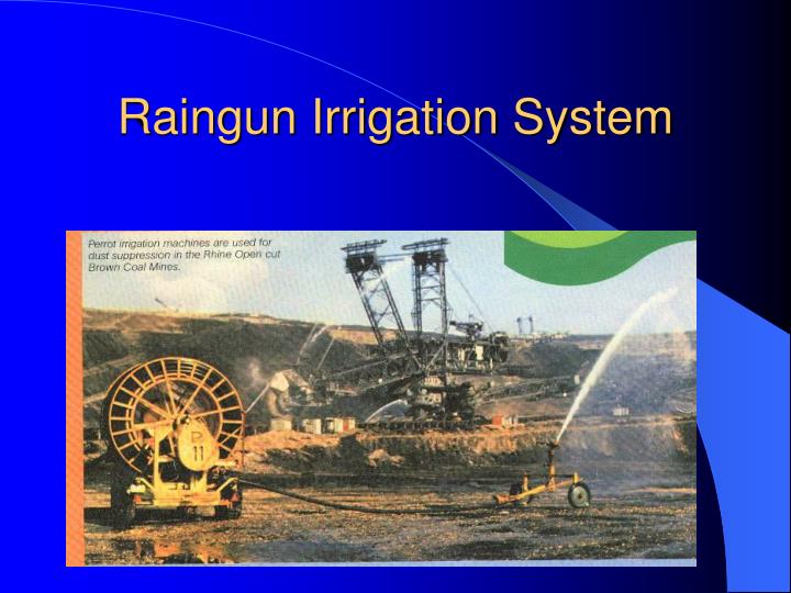 PPT - CHAPTER THREE: IRRIGATION METHODS AND DESIGNS PowerPoint ...