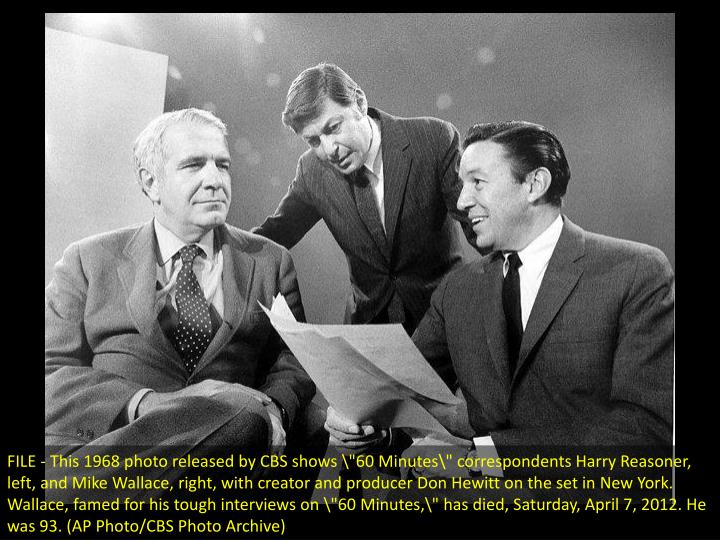 PPT - Legendary journalist Mike Wallace dies PowerPoint Presentation ...