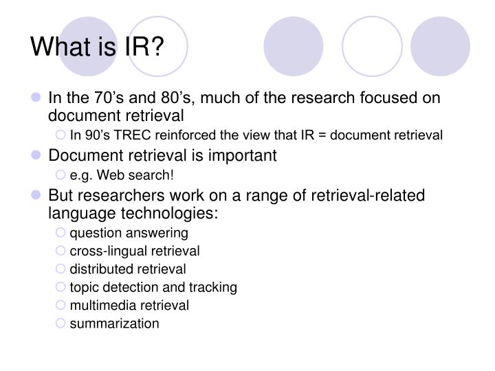PPT - What is IR? PowerPoint Presentation, free download - ID:344249 PPT - What is IR? PowerPoint Presentation, free download - ID:344249