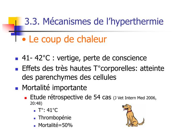 PPT - La thermorégulation PowerPoint Presentation - ID:344250