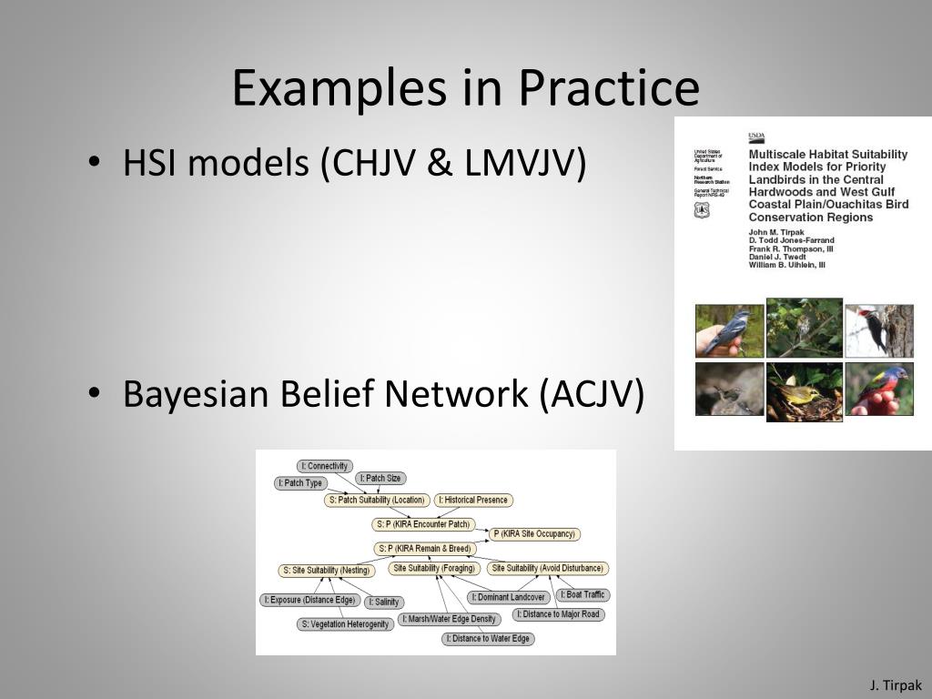 PPT - Range of Available Species Habitat Models and Next Steps in the ...