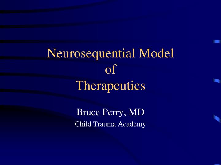 PPT - The Impact of Early Childhood Trauma on Brain, Behavior and Child ...
