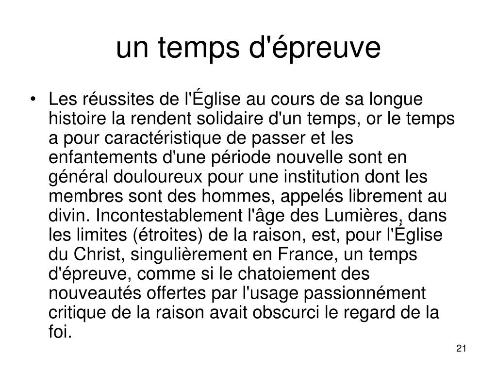 PPT - L'enseignement social de l'Église catholique 9 DÉVELOPPEMENT ...