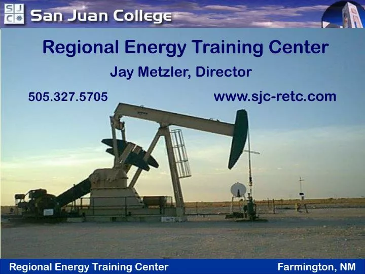 PPT - Regional Energy Training Center PowerPoint Presentation, free ...