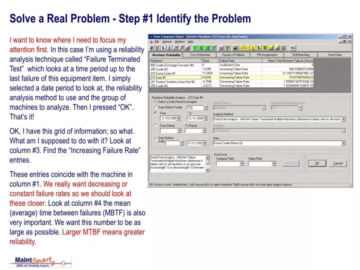 PPT - Solve a Real Problem - Step #1 Identify the Problem PowerPoint ...