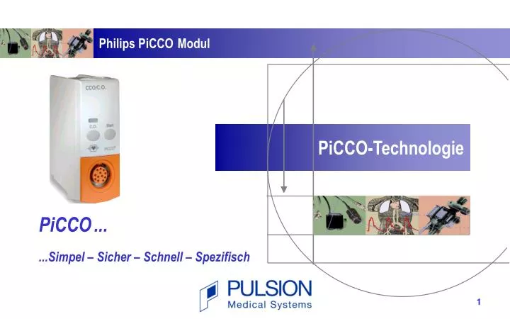 PPT - PiCCO ... ...Simpel – Sicher – Schnell – Spezifisch PowerPoint ...