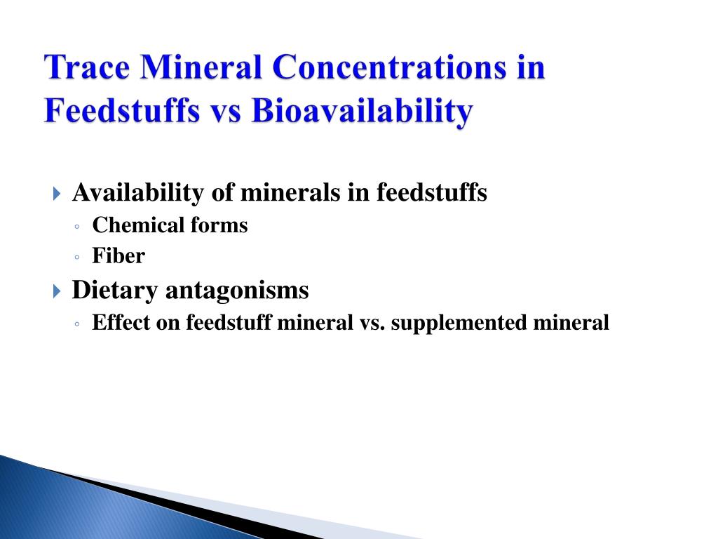 Ppt Mineral Bioavailability Powerpoint Presentation Free Download
