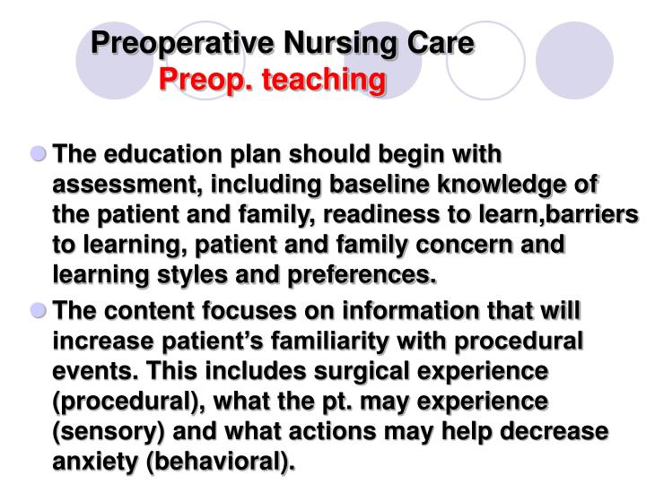 PPT - Perioperative Nursing Definition of Surgery PowerPoint ...