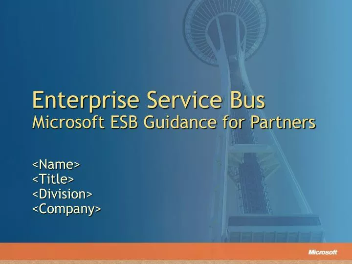 PPT - Enterprise Service Bus PowerPoint Presentation, free download ...