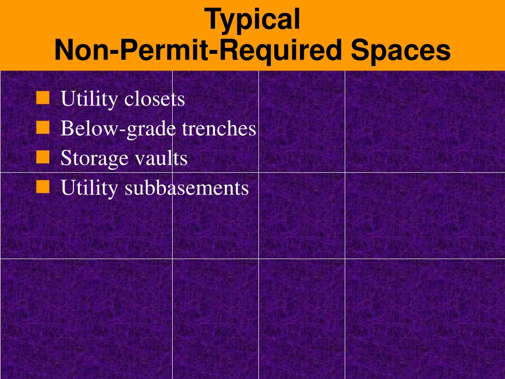PPT - Permit-Required Confined Spaces 29 CFR 1910.146 PowerPoint ... PPT - Permit-Required Confined Spaces 29 CFR 1910.146 PowerPoint ...