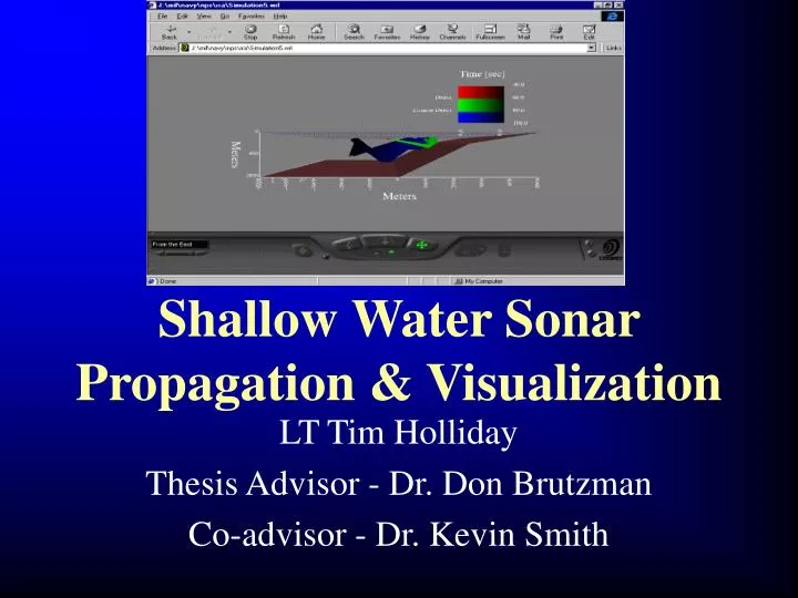 PPT - Shallow Water Sonar Propagation & Visualization PowerPoint ...