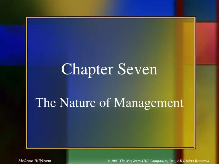 PPT - Chapter Seven PowerPoint Presentation, free download - ID:348091