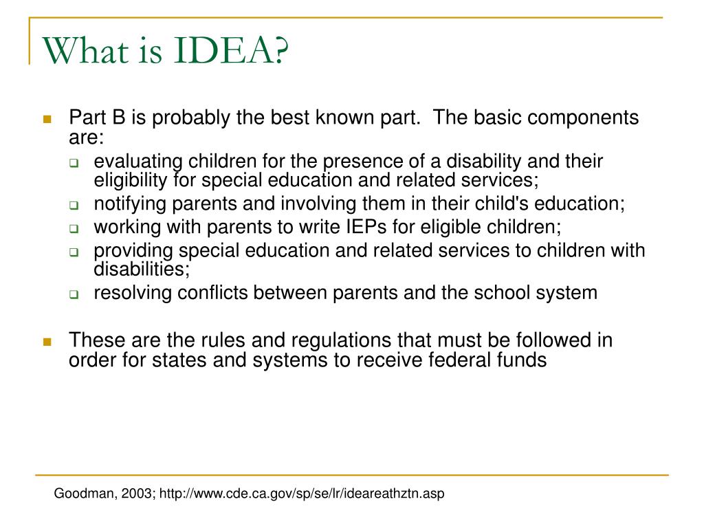 PPT - Legal Rights of Exceptional Children Students PowerPoint ...