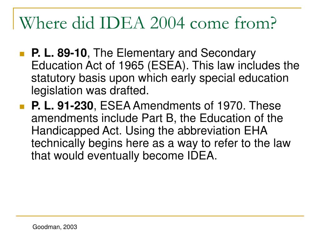 PPT - Legal Rights of Exceptional Children Students PowerPoint ...
