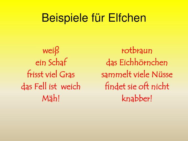 PPT - Gedichte PowerPoint Presentation - ID:348945