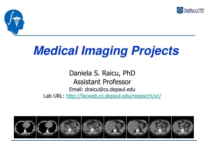 PPT - Medical Imaging Projects PowerPoint Presentation, free download ...