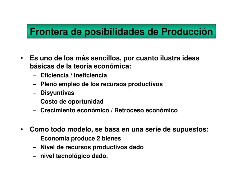 PPT - FRONTERA DE POSIBILIDADES DE PRODUCCION PowerPoint Presentation ... PPT - FRONTERA DE POSIBILIDADES DE PRODUCCION PowerPoint Presentation ...
