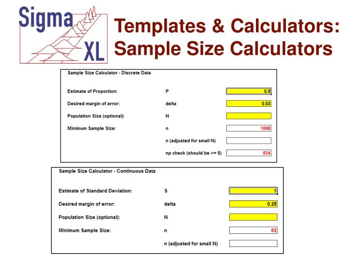 PPT - Introducing SigmaXL ® Version 5.3 PowerPoint Presentation - ID:350741