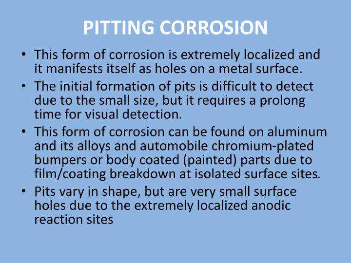 PPT - Galvanic corrosion PowerPoint Presentation - ID:350961