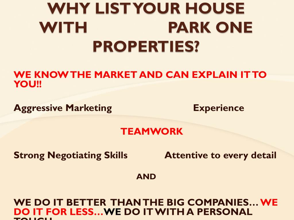 PPT - Did You Know Approximately 50% of all Houses Listed in the ...