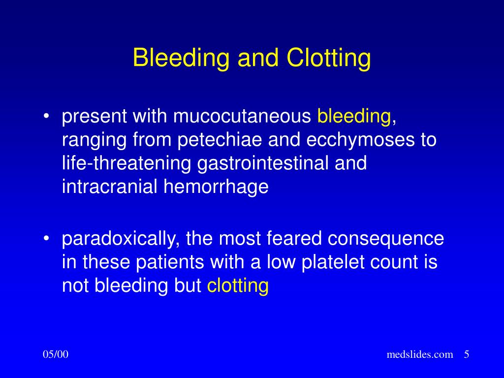 PPT - Heparin-Induced Thrombocytopenia PowerPoint Presentation, free ...