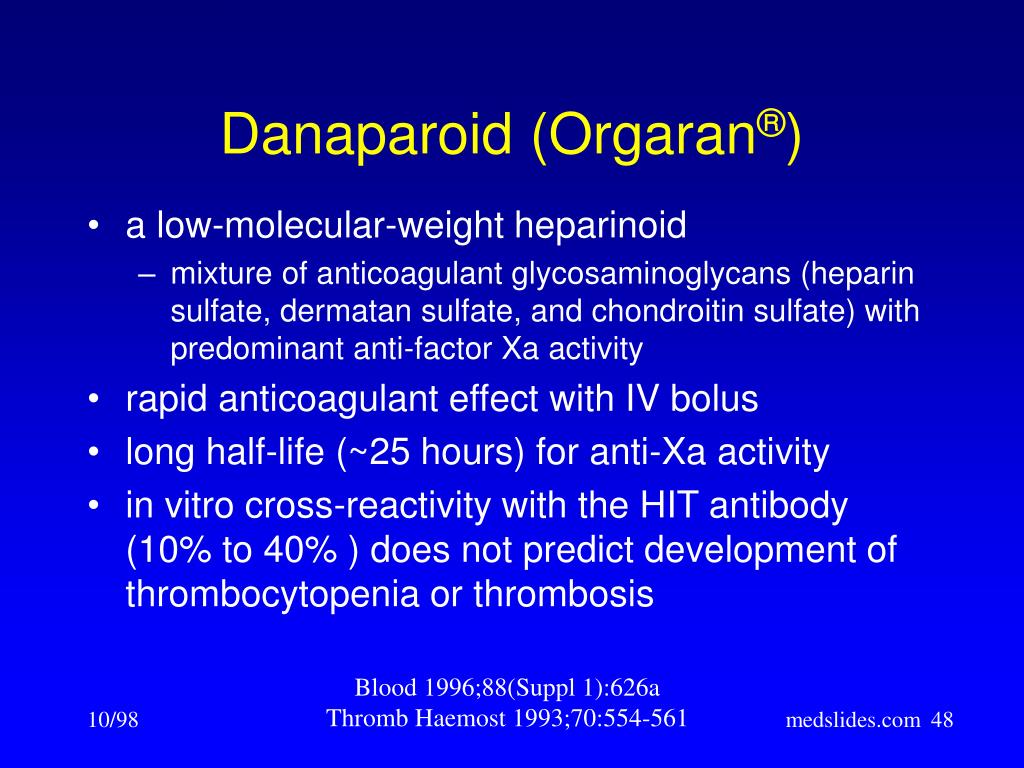 PPT - Heparin-Induced Thrombocytopenia PowerPoint Presentation, free ...