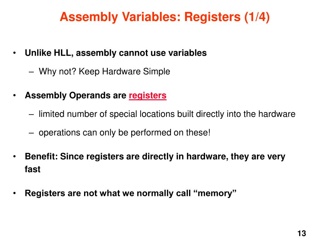 PPT - Chapter 2. Instruction: Language of the Computer PowerPoint ...