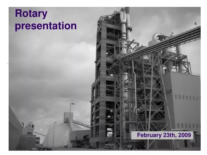 PPT - Rotary presentation PowerPoint Presentation, free download - ID ...