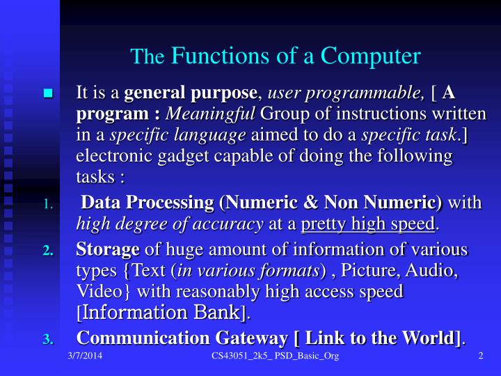 PPT - Computer Architecture & Operating System [O.S.] PowerPoint ...