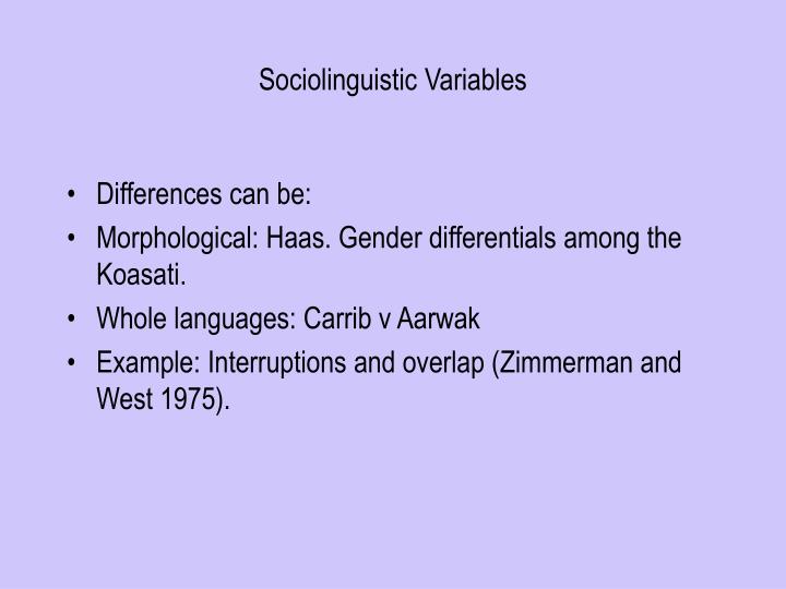 PPT - Language and Gender PowerPoint Presentation - ID:353181