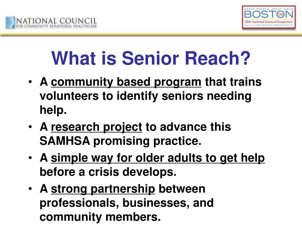 PPT - A Clinical and Community Perspective in Treating Older Adults ...