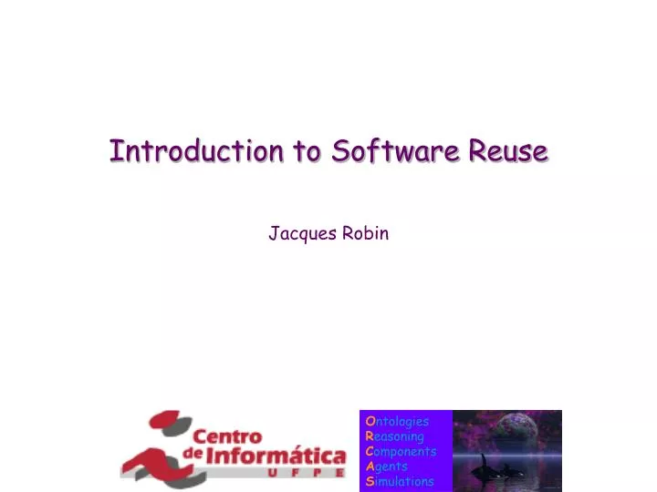 PPT - Introduction to Software Reuse PowerPoint Presentation, free ...