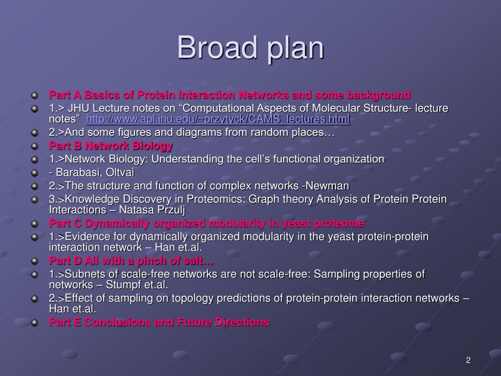 Ppt Mathematical Properties Of Network Of Protein Interactions