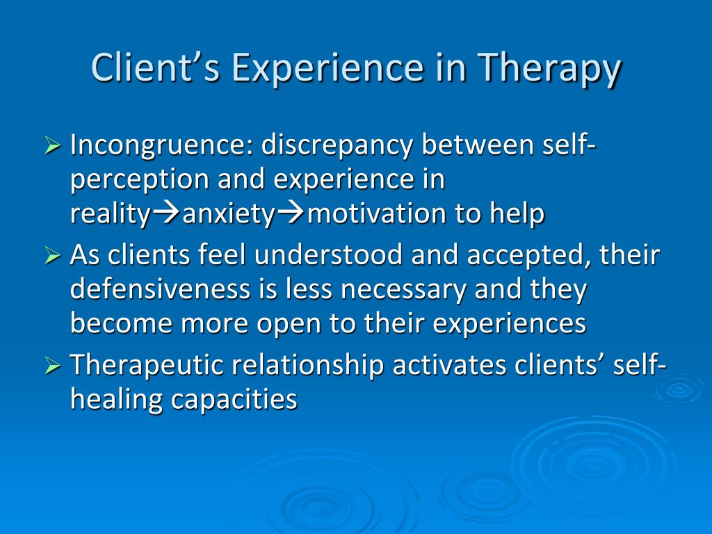 PPT - Current Psychotherapies Humanism and Person-Centered Therapy ...